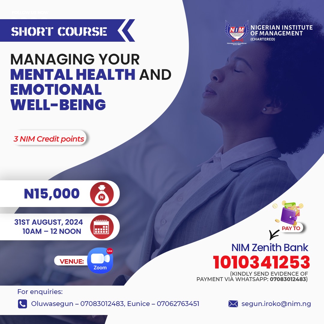 Nigerian Institute of Management (chartered)